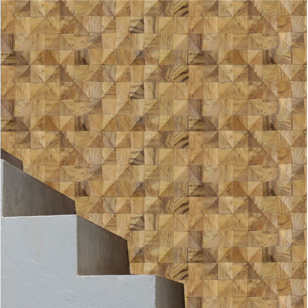 Java Creations Teak Pyramid 48" x 12" & Reviews | Wayfair